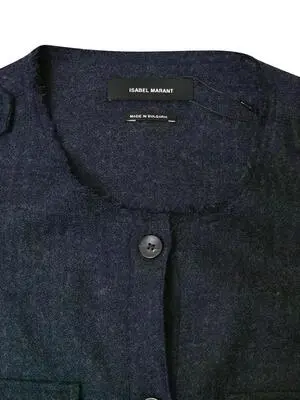 ISABEL MARANT VINTAGE Buttoned Epaulette Blouse