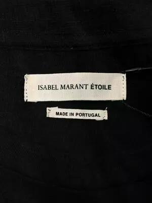 ISABEL MARANT VINTAGE 2021 Crew-neck Long-sleeve Dress - Black
