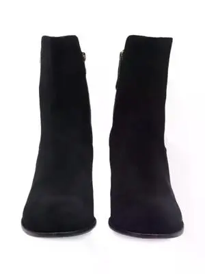Zadig&Voltaire Ruched Suede Ankle Boots