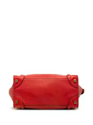 Celine 2013 Micro Drummed Calfskin Luggage Tote Bag