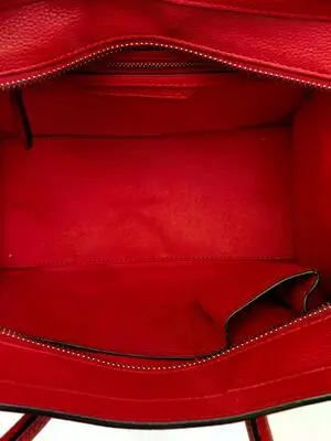 Celine 2013 Micro Drummed Calfskin Luggage Tote Bag