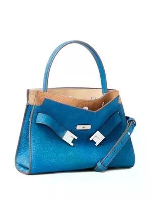 Tory Burch Petite Lee Radziwill Nubuck Double Bag