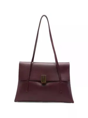 Khaite Soft Blake Gold-tone Plaque Shoulder Bag