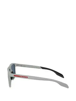 Prada Rectangle-frame Sunglasses - Grey
