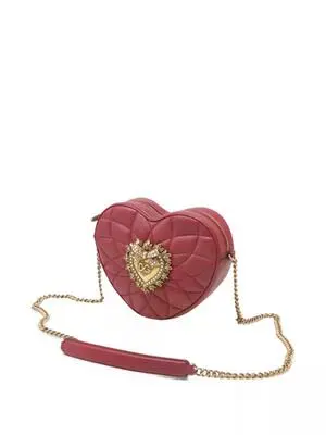 Dolce & Gabbana Devotion Heart-shaped Shoulder Bag