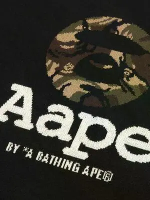 AAPE BY *A BATHING APE Moonface Graphic Sweatshirt