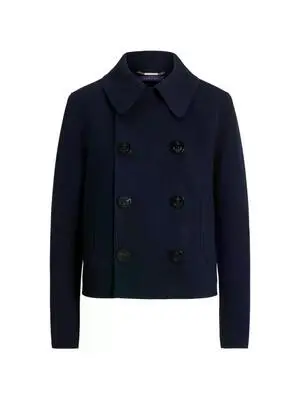 Ralph Lauren Marianna Double-breasted Pea Coat - Blue