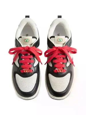 Valentino Garavani Riseone Butterfly-embroidered Sneakers