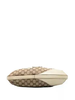 Gucci 2000-2015 Gg Canvas Hasler Web Shoulder Bag