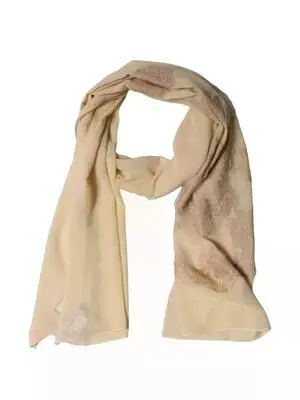 Dolce & Gabbana Lace-appliqué Scarf - Neutrals