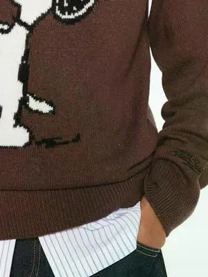 MC2 SAINT BARTH X Peanuts Snoopy-intarsia Knit Sweater