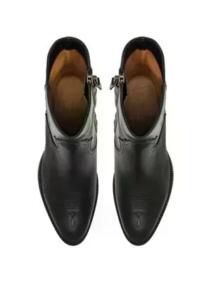 BUTTERO® Santomato Leather Ankle Boots