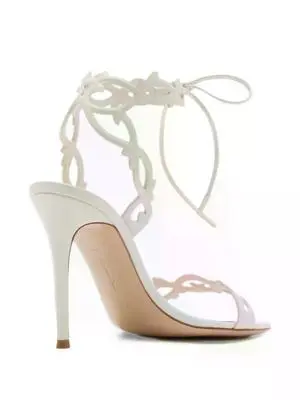 GIANVITO ROSSI Eden Cut-out Lace-up Sandals
