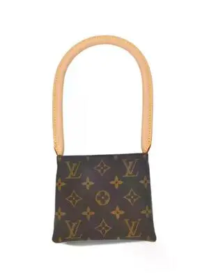 LOUIS VUITTON X Comme Des Garçons Pm Party Bag Monogram Tote Bag - Brown