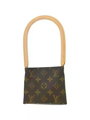 LOUIS VUITTON X Comme Des Garçons Pm Party Bag Monogram Tote Bag - Brown