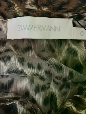 Zimmermann Suraya Leopard-print Off-shoulder Dress