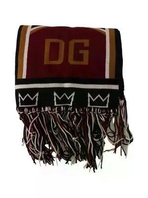 Dolce & Gabbana Logo-knit Scarf