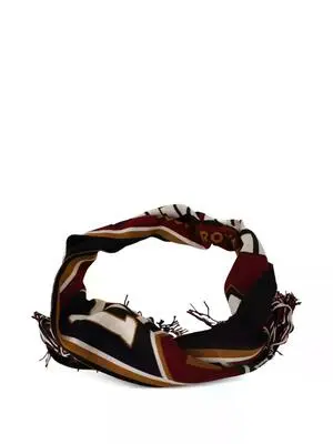 Dolce & Gabbana Logo-knit Scarf