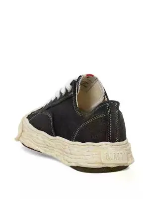 Mihara Yasuhiro Peterson23 Og Sole Bleached Canvas Low-top Sneakers