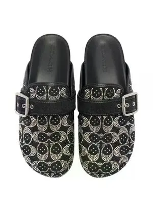 COACH Archival Buckle Clog With Crystal Signature
