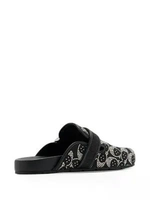 COACH Archival Buckle Clog With Crystal Signature