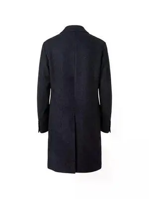 Zegna Double-breasted Peak-lapel Coat