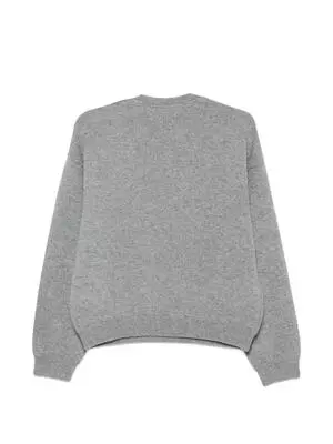 LISA YANG Cyrilla V-neck Dropped-shoulder Sweater