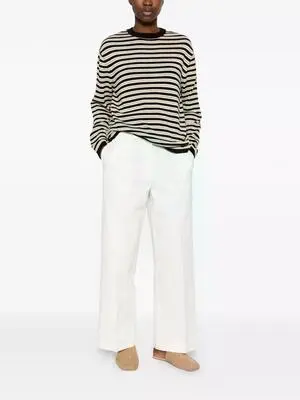 CORDERA Striped Long-sleeve Sweater