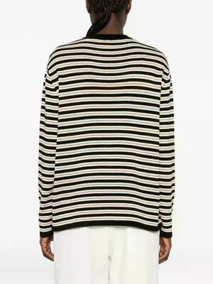 CORDERA Striped Long-sleeve Sweater