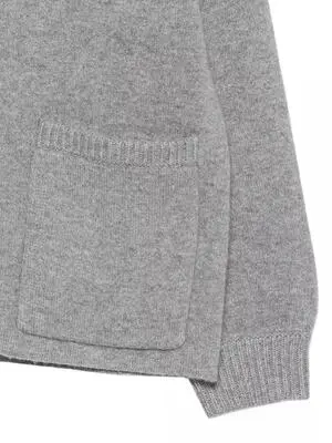LISA YANG Yrsa Zip-up Patch-pocket Cardigan