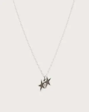 TWOJEYS Tilted Necklace - Silver