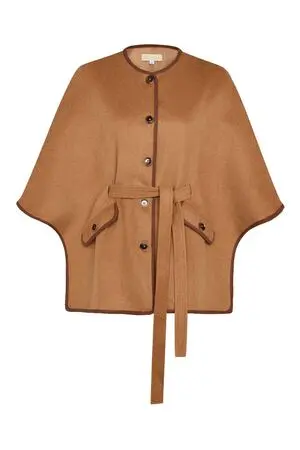 GUINEA Fitted Cape - Brown