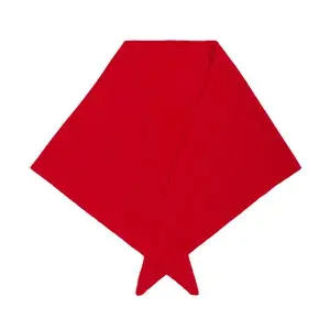 ARCTIC FOX & CO. Merino Wool Triangle Scarf Flame - Red