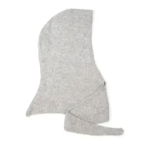 ARCTIC FOX & CO. The Alpaca Hooded Scarf Blizzard - Grey