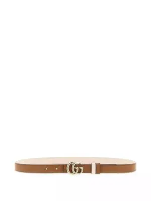 Gucci Marmont Reversible Leather Belt - Neutrals