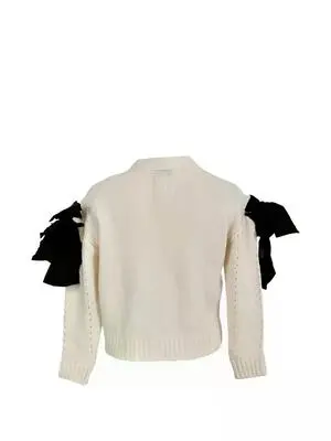 Valentino Garavani Bow Accent Cardigan