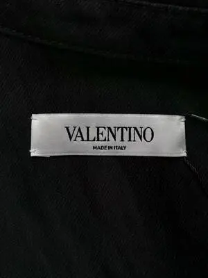 Valentino Garavani Vltn Star Print Denim Shirt