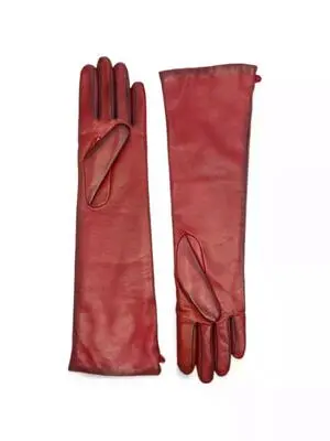 AGNELLE Opera Leather Gloves