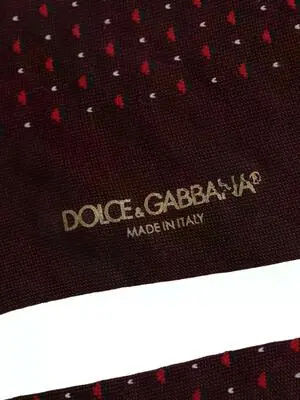 Dolce & Gabbana Polka-dot Over-the-calf Socks