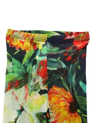 Dolce & Gabbana Floral-print Tights