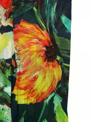 Dolce & Gabbana Floral-print Tights