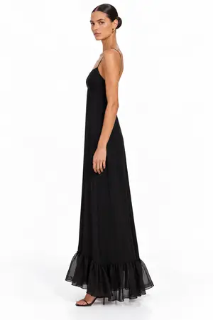 Azeeza Genevieve Organza Midi - Cobalt