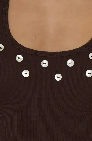 Princess Polly Renara Ribbed Halter Tank