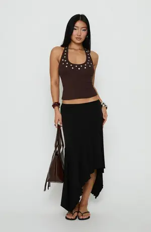 Princess Polly Renara Ribbed Halter Tank