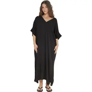 GOTTEX Perfect V-neck Tunic Cover-up Black