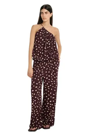 GOTTEX Resort One Shoulder Bubble Top Cover-up