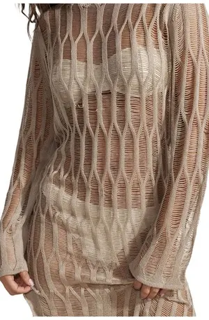 GOTTEX Estelle Crochet Beach Dress Cover-up