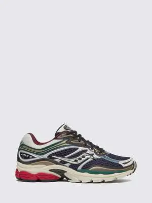 Saucony Progrid Omni Og Low-top Lace-up Sneakers With Mesh Details - Multicolor