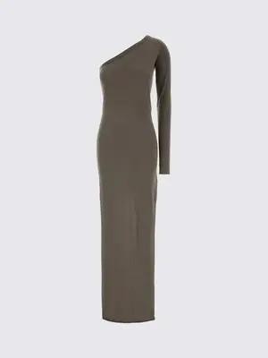 Rick Owens Tower Ziggy Asymmetrical One-shoulder Cotton Dress