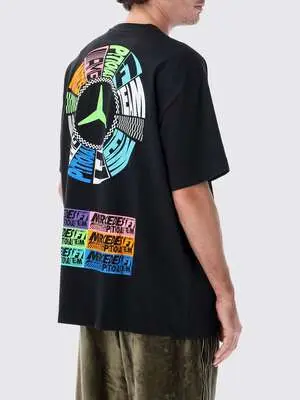 ADIDAS ORIGINALS Oversized Graphic Print Cotton T-shirt By